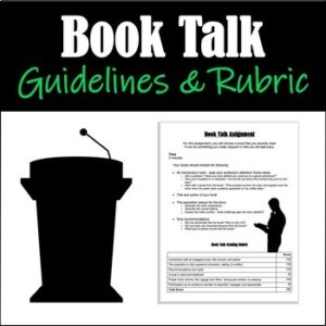 Book Talk Guidelines & Rubric | Made By Teachers