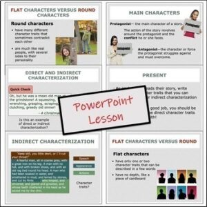 Character Analysis Unit: PP Lesson, Group Work, Activities, Assessments ...