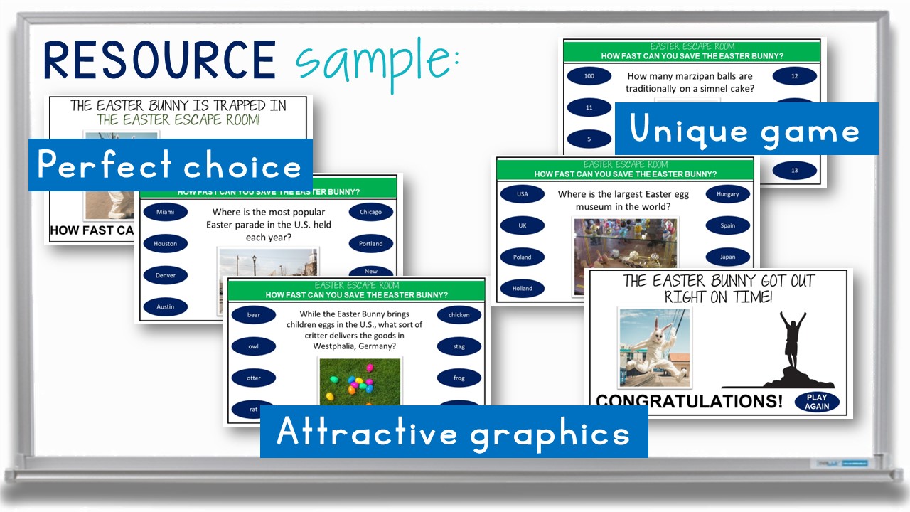 Easter Escape Room - PowerPoint and Google Slides Digital Versions ...