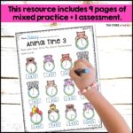 1st Grade Telling Time to the Hour and Half Hour NO PREP Printable ...