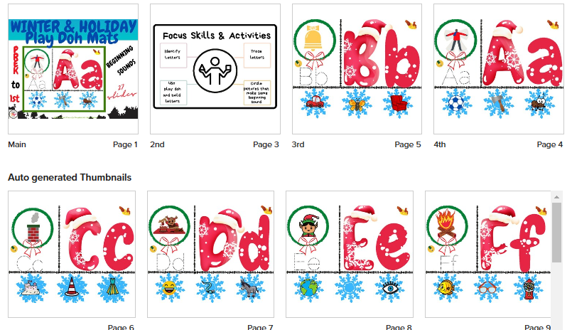 Winter and Phonics Beginning Sounds | Made By Teachers