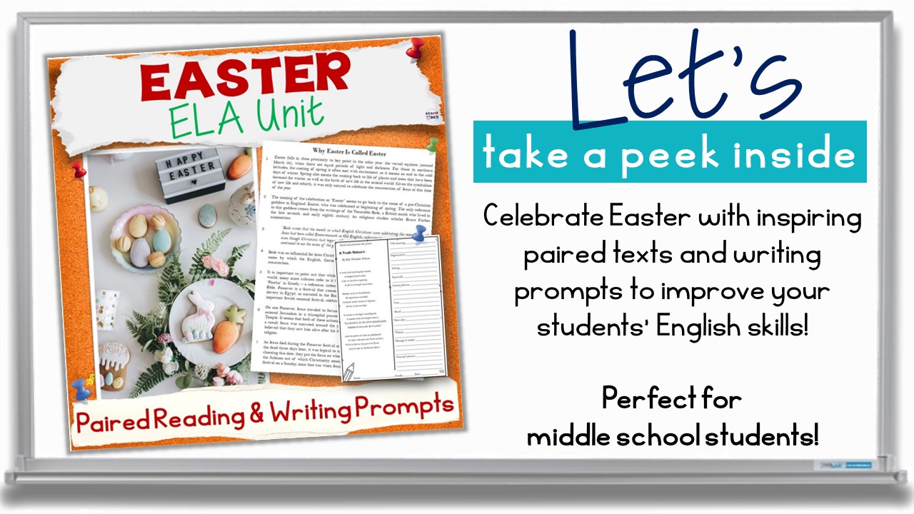Easter Unit - Paired Reading Texts, Activities, Writing Prompts | Made ...