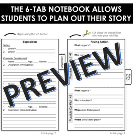 Utopian Short Story Flip Book & Activities | Made By Teachers