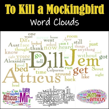 To Kill a Mockingbird: Word Clouds For Every Chapter! | Made By Teachers