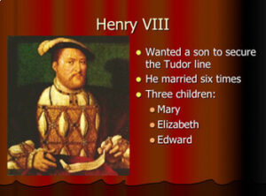 The Tudor Monarchy Video Lesson with PowerPoint and Notes - Distance ...