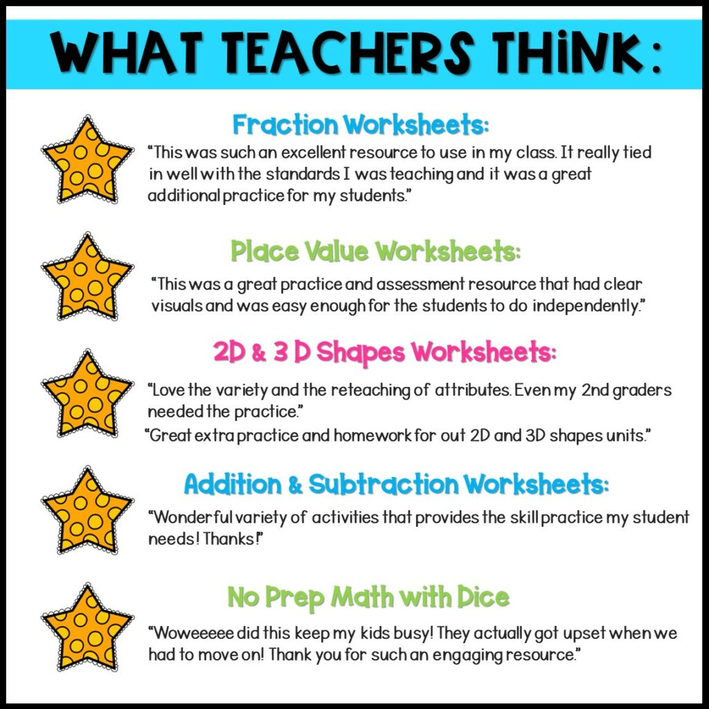 Measuring Length with Nonstandard Units NO PREP Printables 1st Grade ...