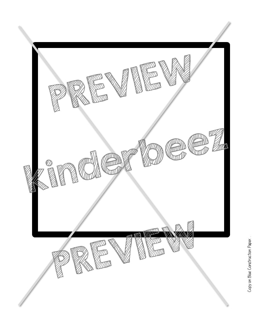 Square Craft, Square poem, Shape Craft | Made By Teachers