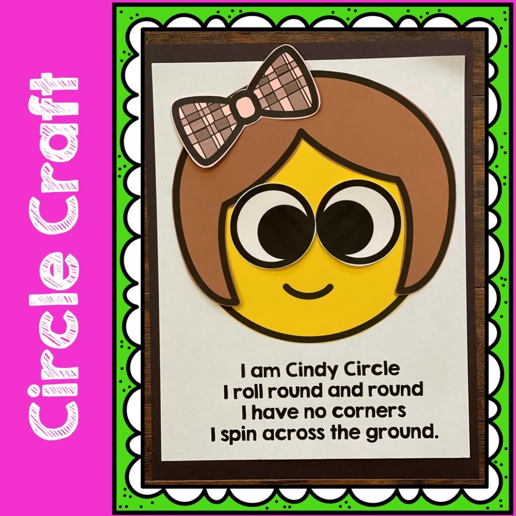 Circle Craft, Circle poem, Shape Craft | Made By Teachers