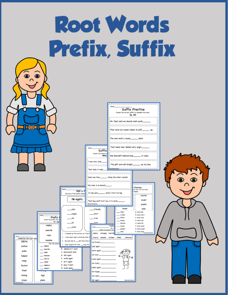 Root Word Prefix, and Suffix | Made By Teachers