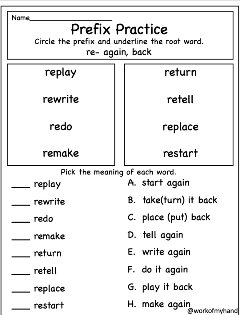 Root Word Prefix, and Suffix | Made By Teachers