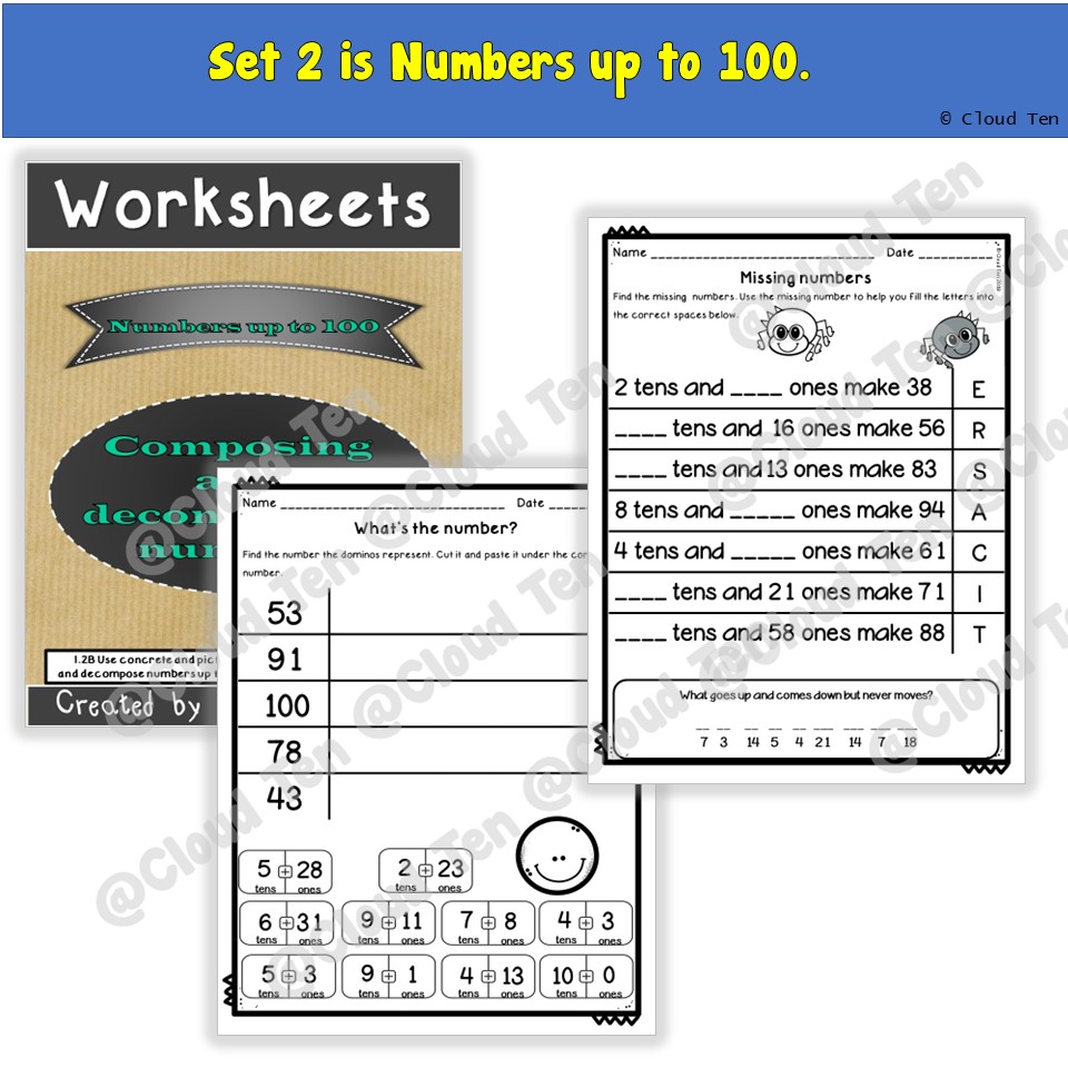 Composing and Decomposing Numbers Bundle | Made By Teachers