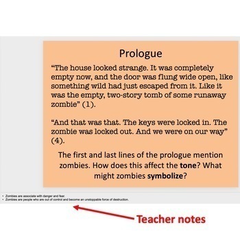 Tangerine by Edward Bloor - Close Reading PowerPoint: Prologue - Ch. 4 ...