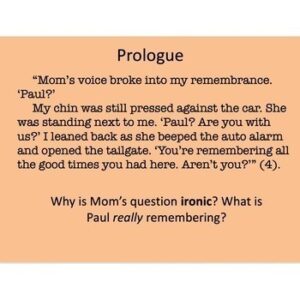 Tangerine by Edward Bloor - Close Reading PowerPoint: Prologue - Ch. 4 ...