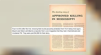 Story of Emmett Till (Black History: Civil Rights, Segregation, Jim ...