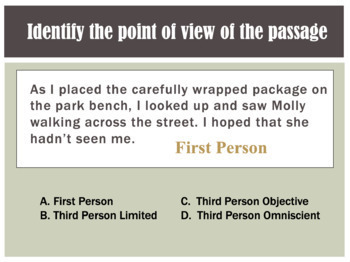 Point of View PowerPoint | Made By Teachers