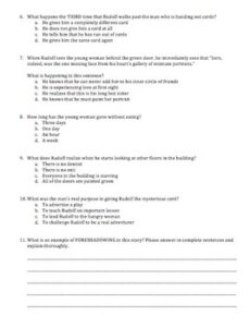 O. Henry Short Story Quizzes | Made By Teachers