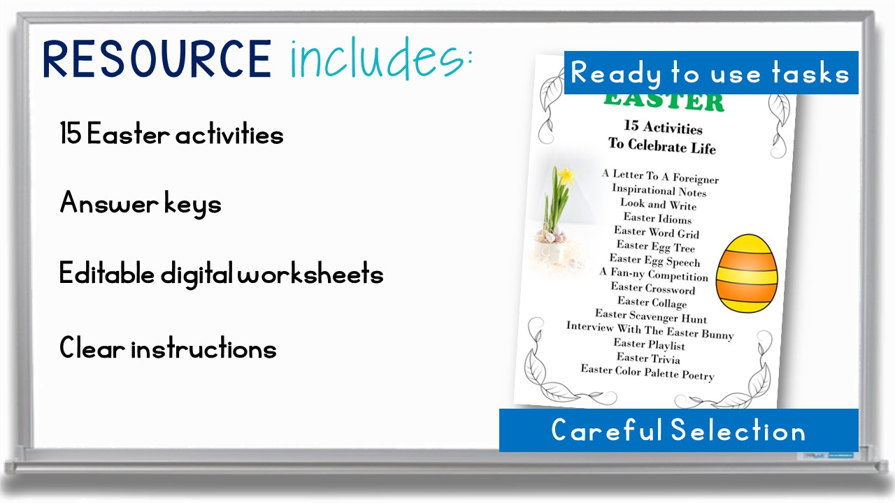 Easter Activities - Tasks, Crafts, Worksheets, Writing Prompts | Made ...