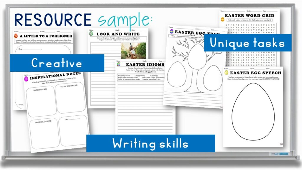 Easter Activities - Tasks, Crafts, Worksheets, Writing Prompts | Made ...