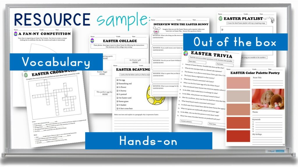 Easter Activities - Tasks, Crafts, Worksheets, Writing Prompts | Made ...