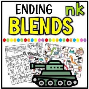 ending blends -nk poster and activities | Made By Teachers