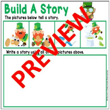 St. Patrick's Day Story Builders (Set 3) - BOOM CARDS FREEBIE | Made By ...