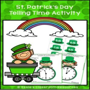St. Patrick’s Day Telling Time Activity | Made By Teachers
