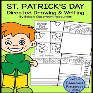 St. Patrick's Day Directed Drawing & Writing | Made By Teachers