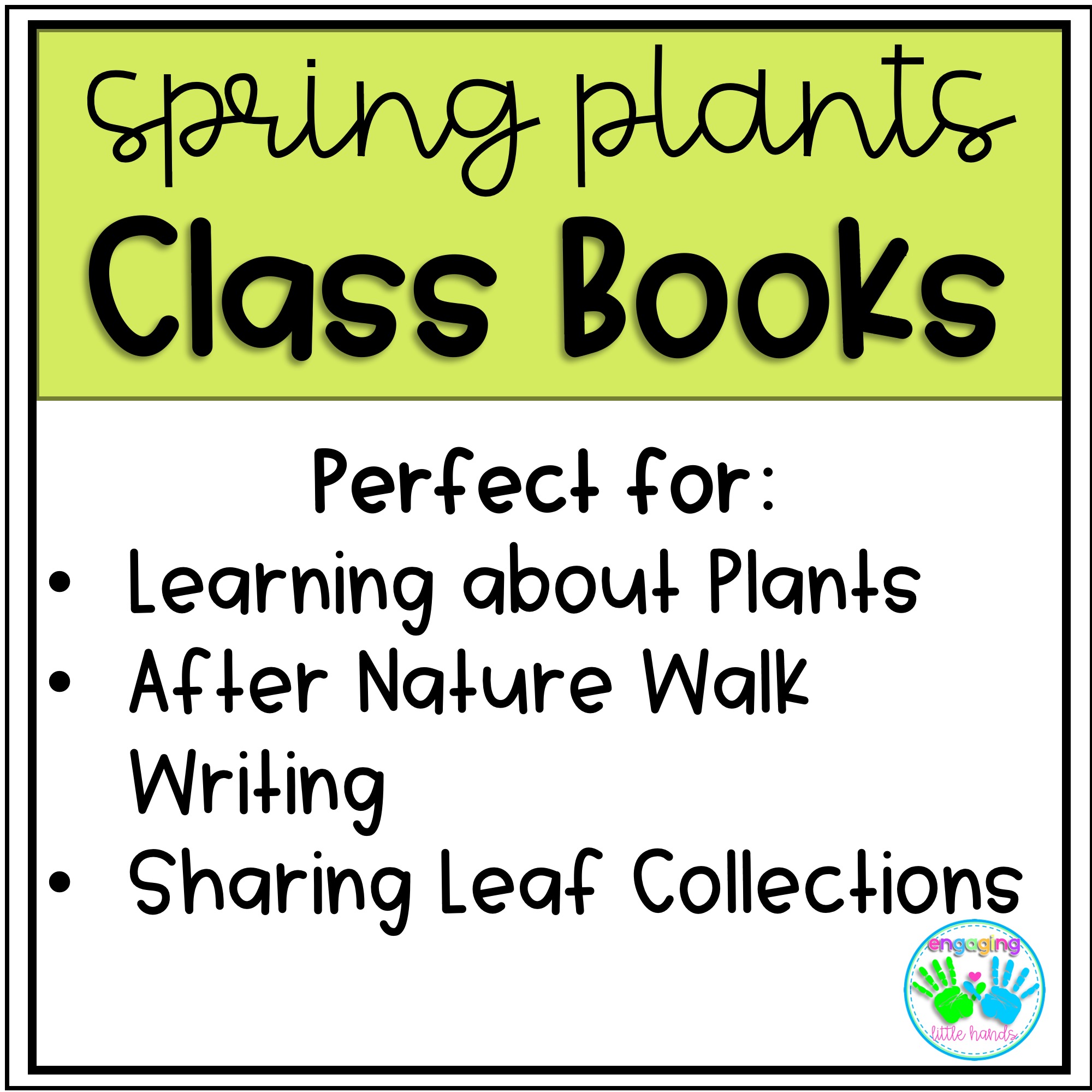 Spring Plants Class Book | Made By Teachers