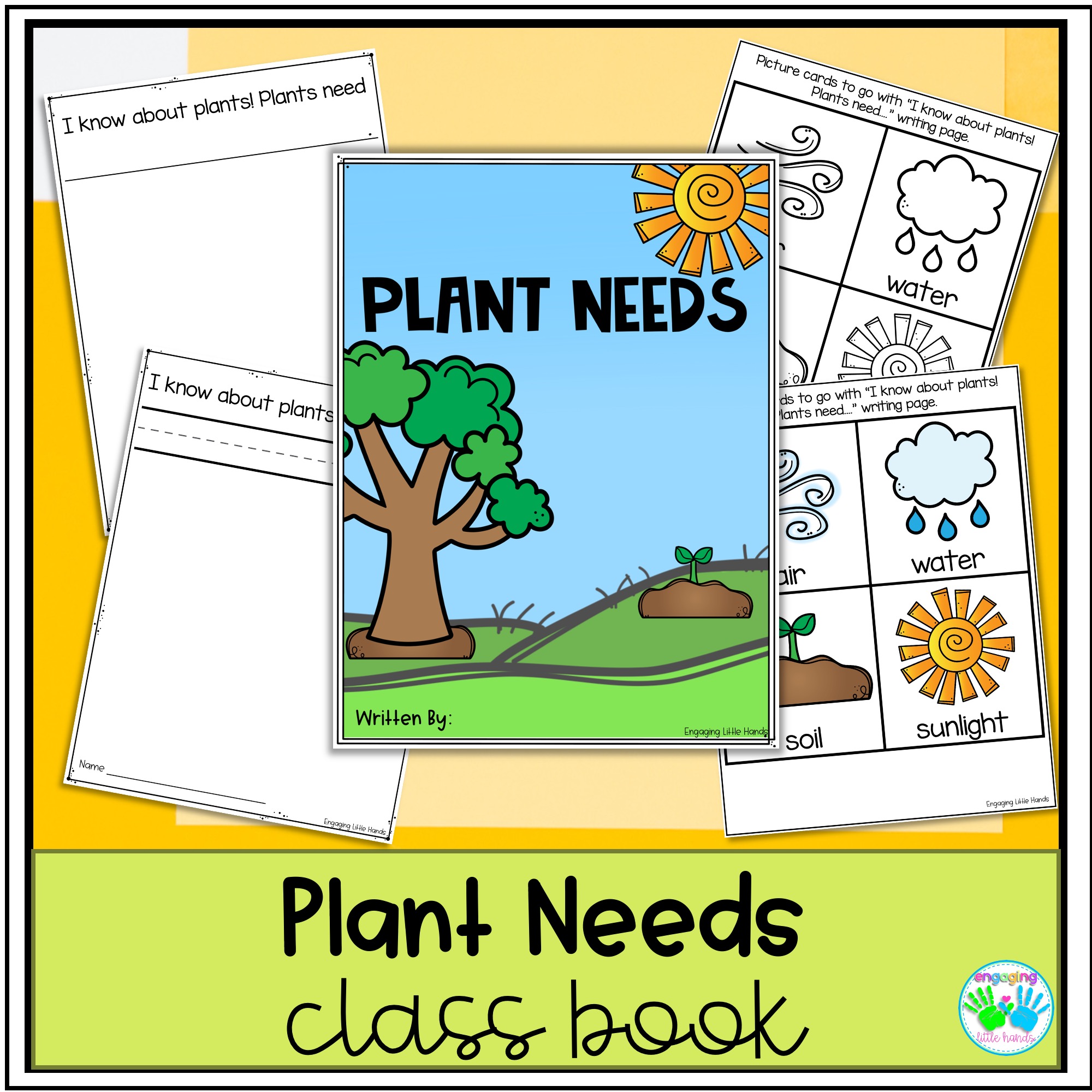 Spring Plants Class Book | Made By Teachers