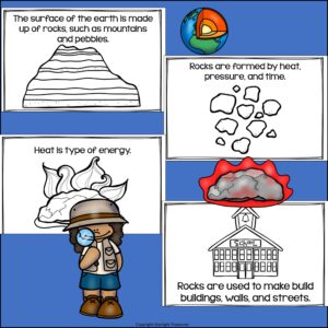 The Earth Mini Book for Early Readers: Geology and the History of the ...