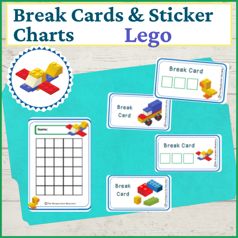 Behavior Visual Supports- Lego | Made By Teachers