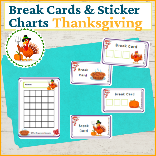 I Need a Break Card- Construction | Made By Teachers