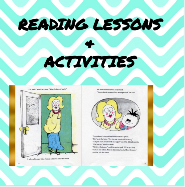 MISS NELSON IS MISSING: READING LESSONS, SUB PLANS & EXTENSION ...