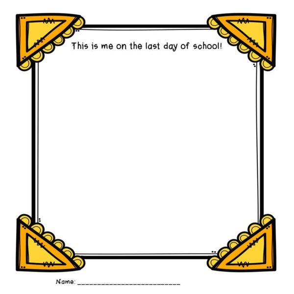 Self Portrait Frames- Monthly- Freebie | Made By Teachers