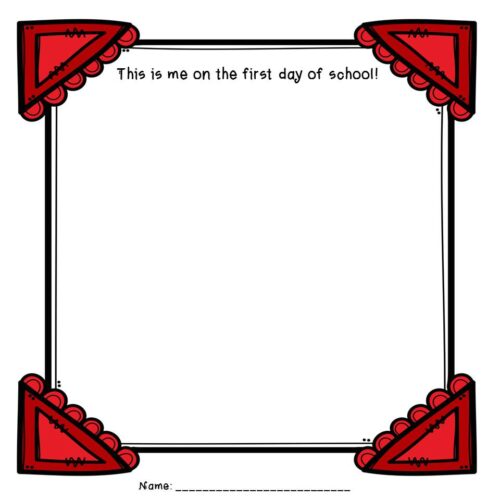 Self Portrait Frames- Monthly- Freebie | Made By Teachers