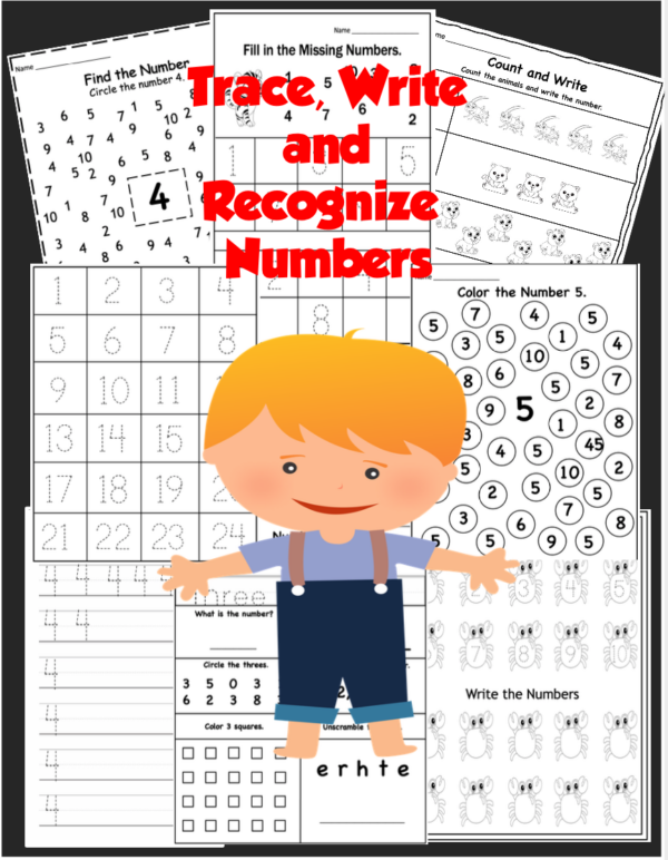 Trace, Write, Count, Recognize numbers to 20 | Made By Teachers