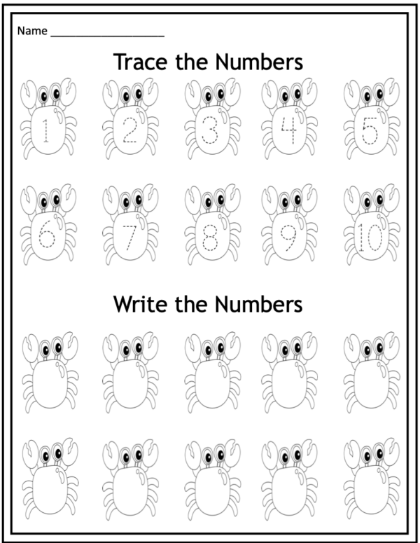 Trace, Write, Count, Recognize numbers to 20 | Made By Teachers
