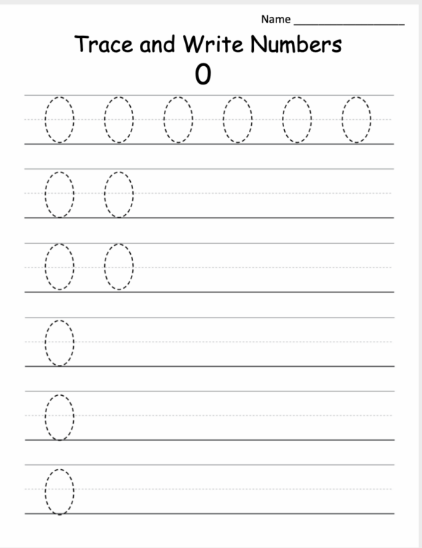 Trace, Write, Count, Recognize numbers to 20 - Made By Teachers