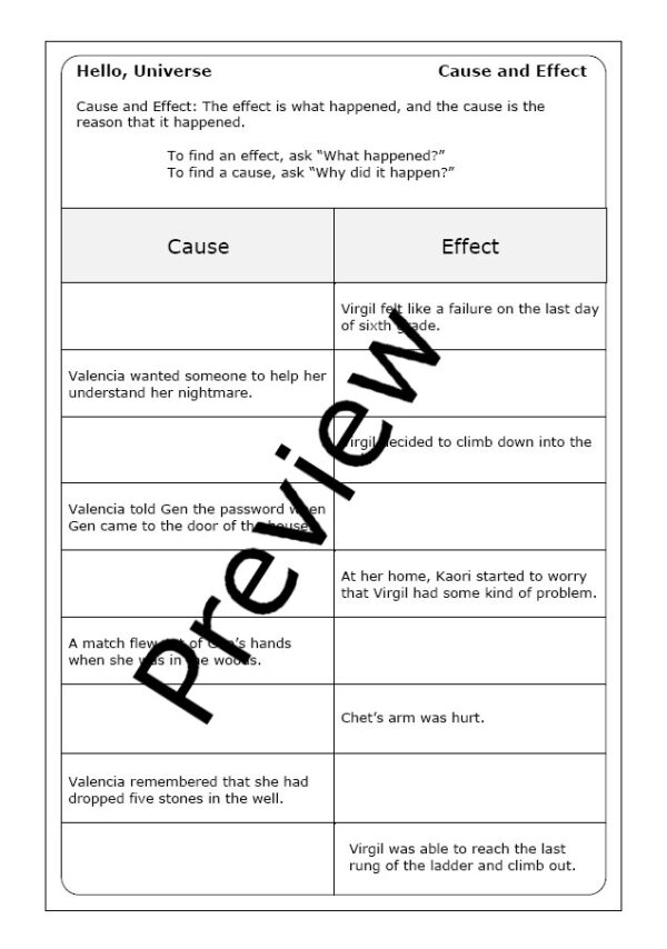 Erin Entrada Kelly "Hello, Universe" worksheets | Made By Teachers