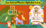 Zoo Animal Phonics Alphabet Cards | Made By Teachers