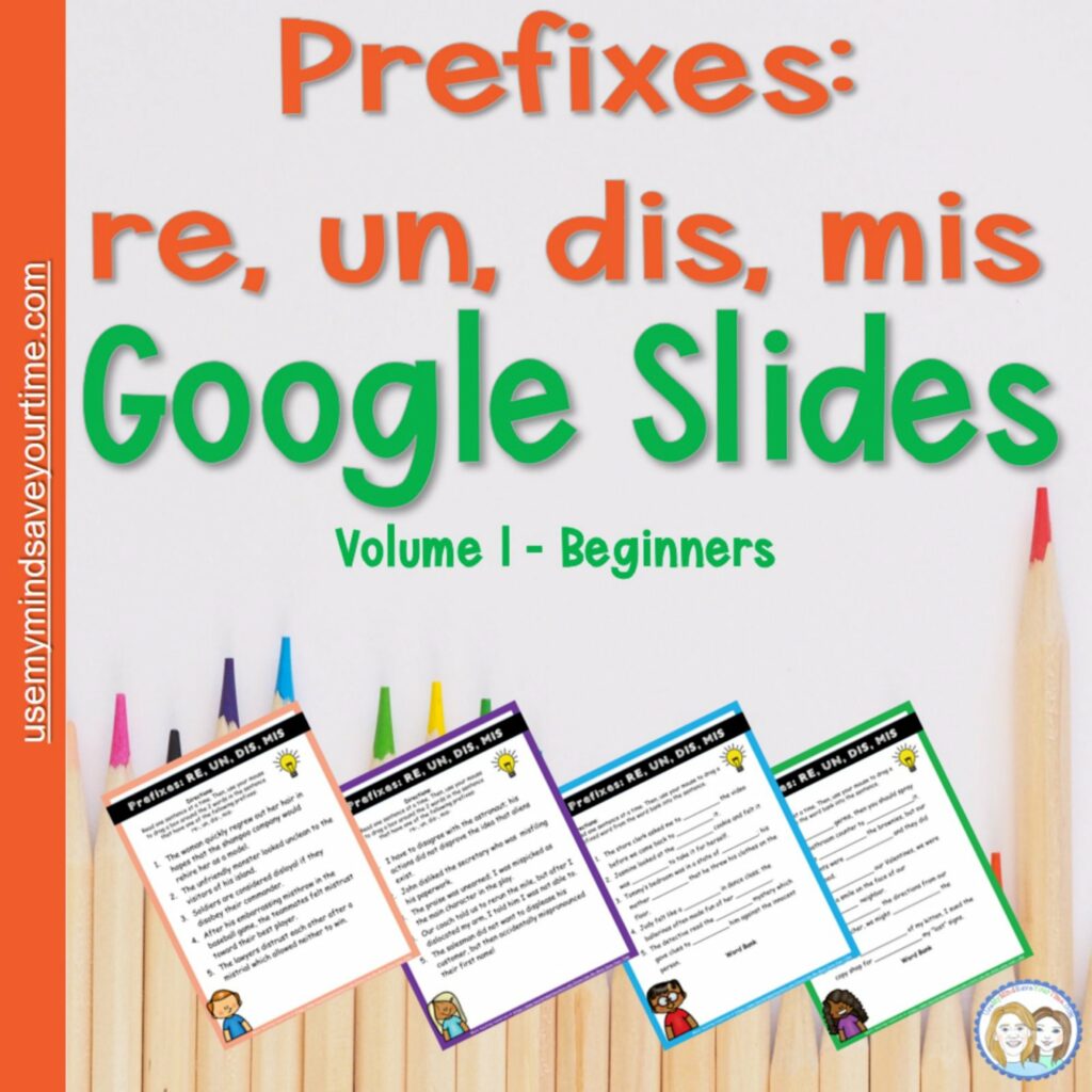 Prefix Worksheets | Google Slides | Digital Activity | Made By Teachers