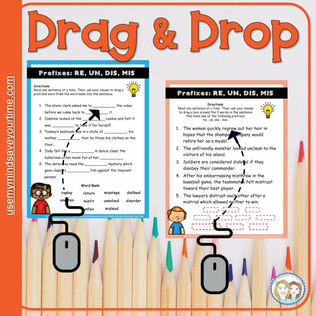 Prefix Worksheets | Google Slides | Digital Activity | Made By Teachers