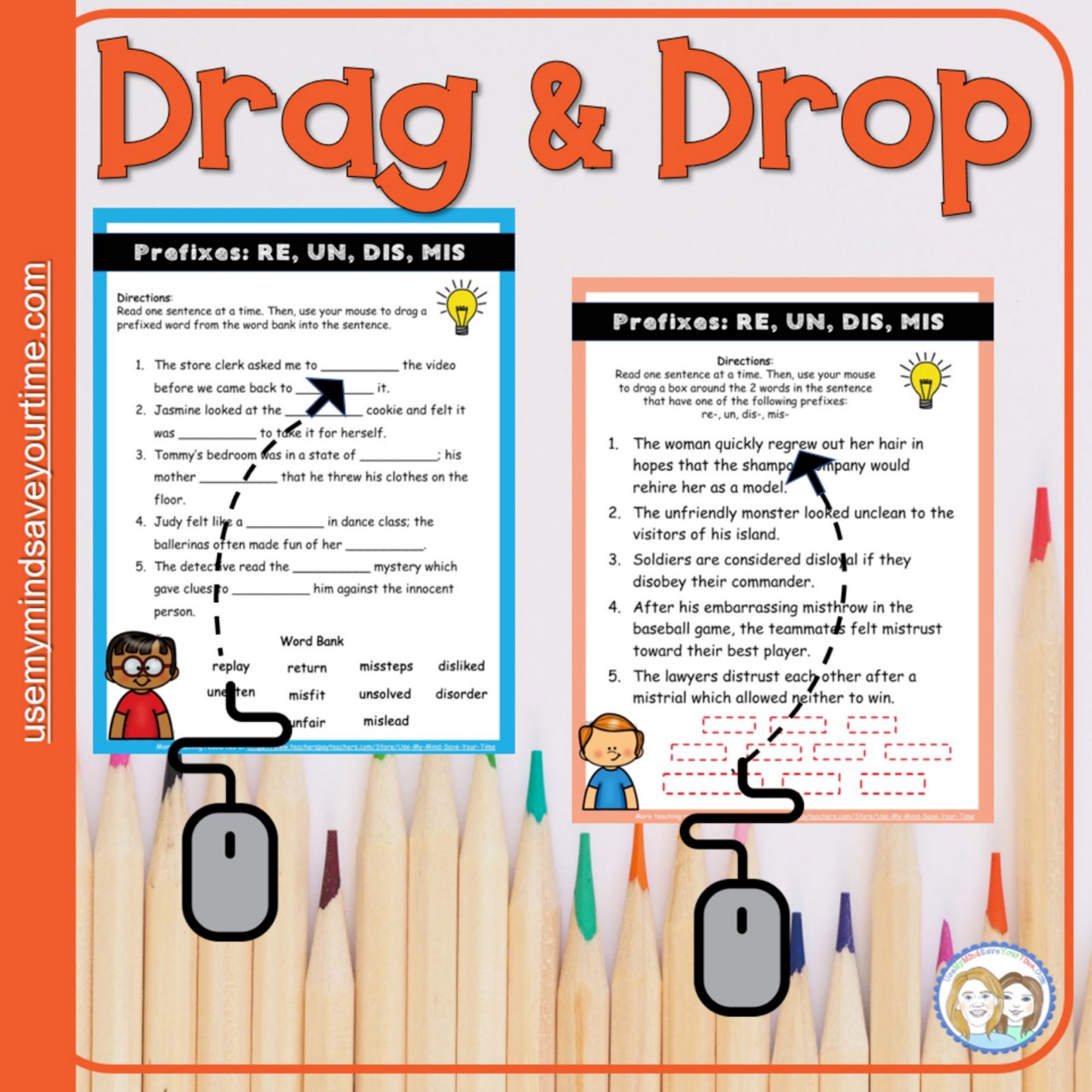 Prefix Worksheets | Google Slides | Digital Activity | Made By Teachers