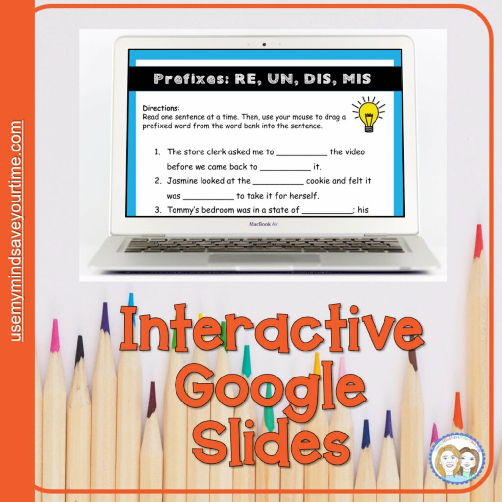 Prefix Worksheets | Google Slides | Digital Activity | Made By Teachers