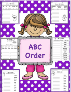 ABC Order Big Bundle Practice | Made By Teachers