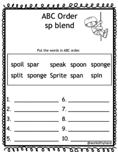 ABC Order Big Bundle Practice | Made By Teachers