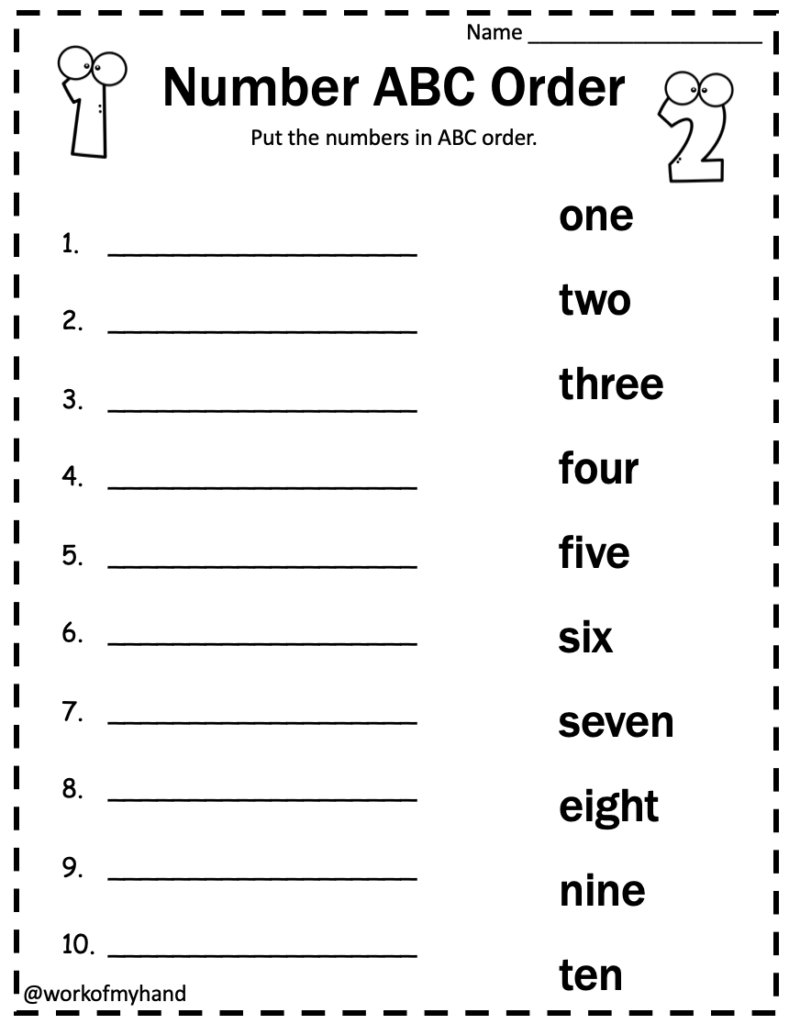 ABC Order Big Bundle Practice | Made By Teachers