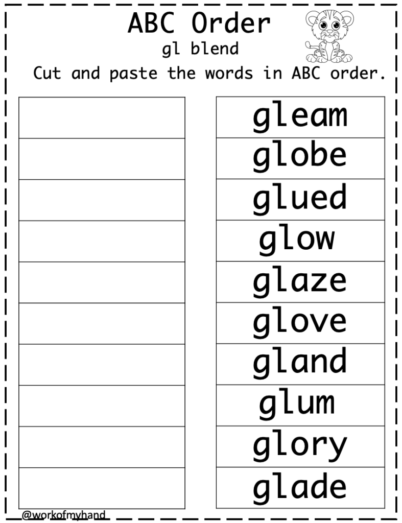 ABC Order Big Bundle Practice | Made By Teachers