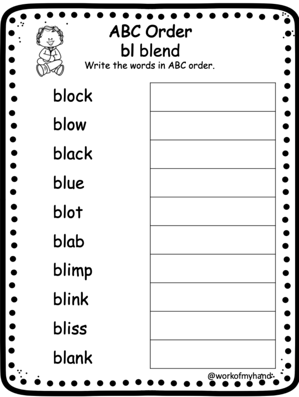 ABC Order Big Bundle Practice | Made By Teachers