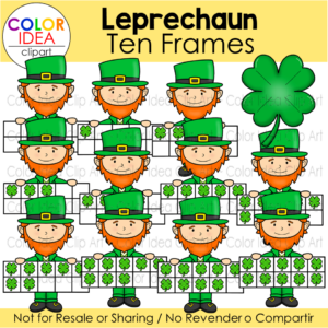 Leprechaun Ten Frames | Made By Teachers